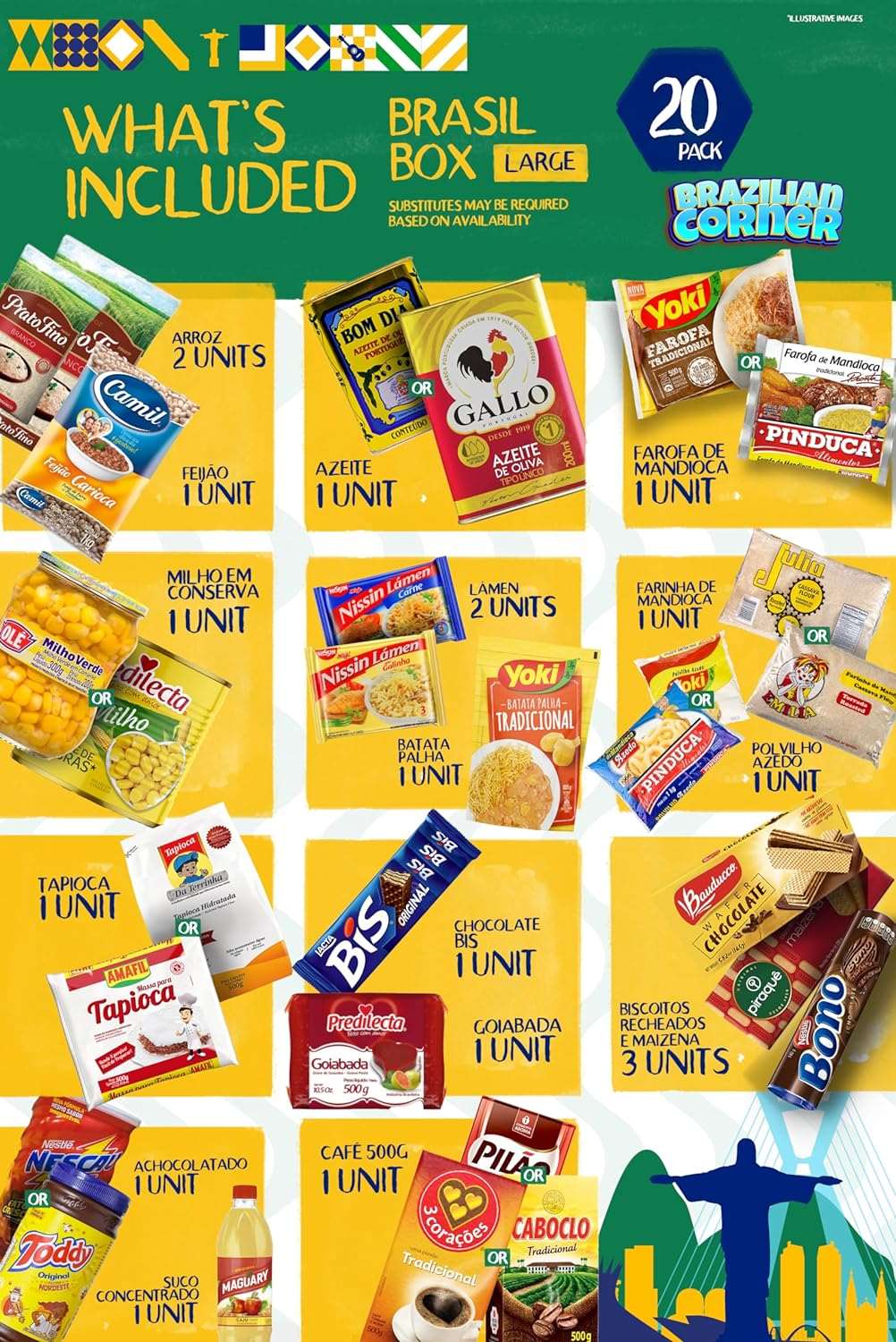 Brazilian Corner Brazil Large Box